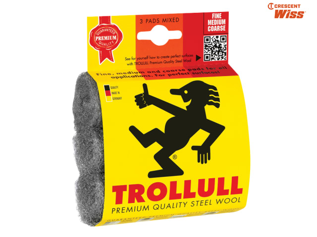 Steel Wool Pads, Assorted Grades (Pack 3) - TRO7... | Cazaar