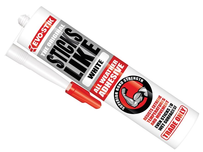 Sticks Like All Weather Adhesive White 290ml EVO... | Cazaar