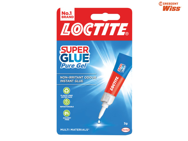 Super Glue Pure Gel, Tube 3g - LOCSGGPG3GNR | Cazaar