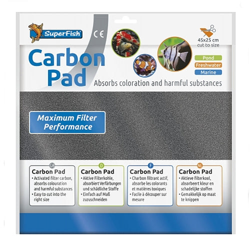 SuperFish Carbon Pad Absorbs Colouration / Harmf... | Cazaar