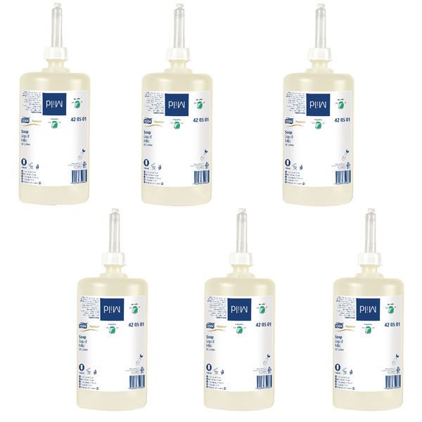 Tork Prem Lqd Hnd Soap Mild Pk6 - SCA39409 | Cazaar