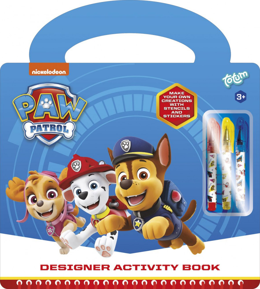 Totum Paw Patrol Designer Activity Book | Cazaar
