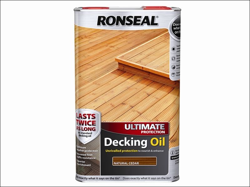 Ultimate Protection Decking Oil Natural Cedar 5 ... | Cazaar