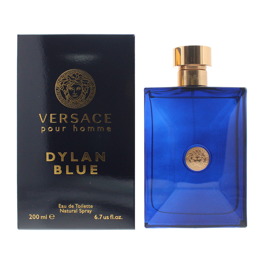 Versace Dylan Blue Pour Homme Eau De Toilette 200ml | Cazaar