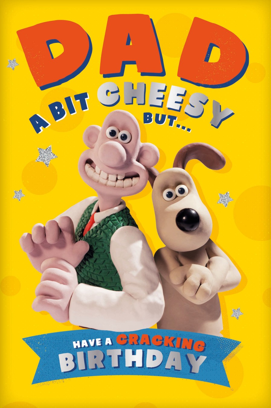 Wallace & Gromit Dad Birthday Card | Cazaar