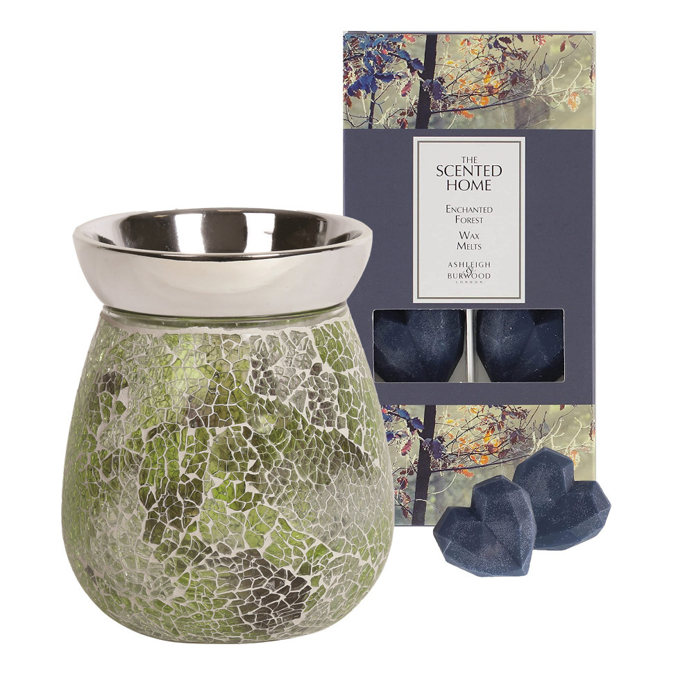 Wax Melt Set With Electric Burner - Enchanted Fo... | Cazaar
