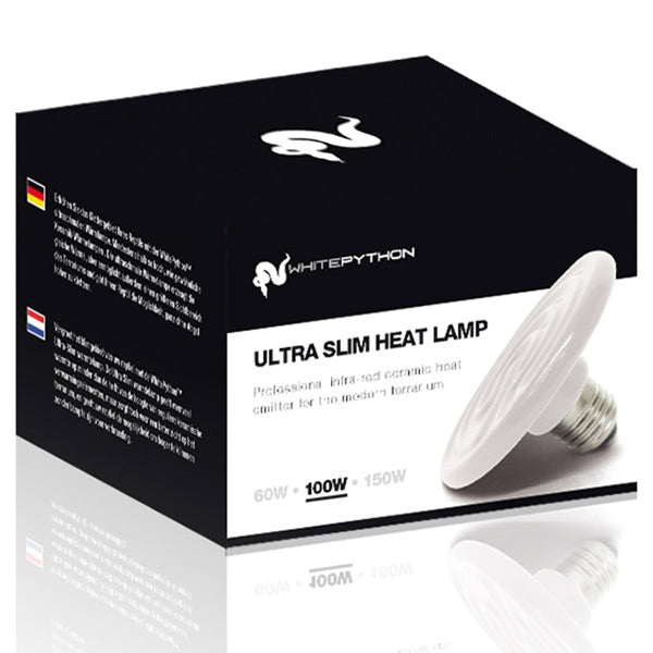 White Python Ultra Slim Ceramic Heaters 100w | Cazaar