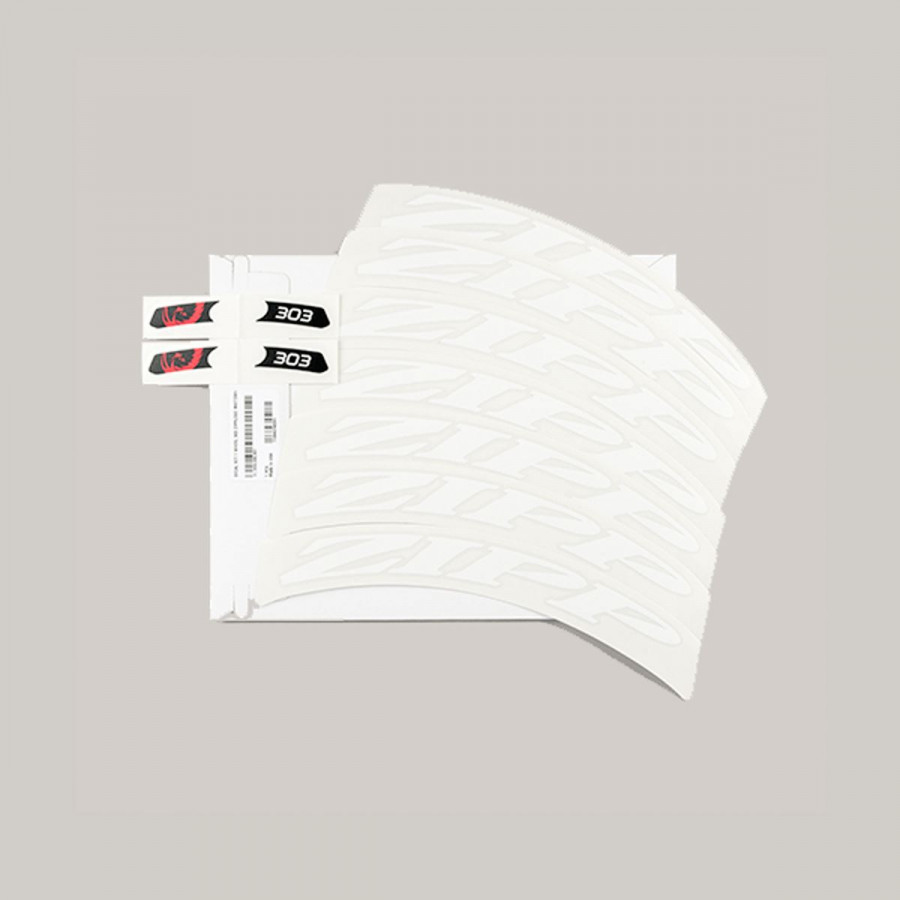 ZIPP DECAL 303 2014 MATTE WHITE | Cazaar