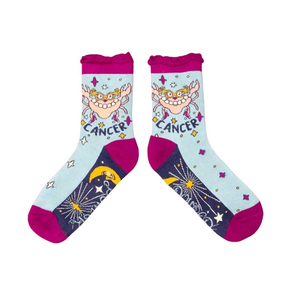 Zodiac Ankle Socks | Cancer | Super Soft Bamboo | Cazaar