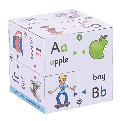 Zoobookoo Cube Book - Alphabet | Cazaar